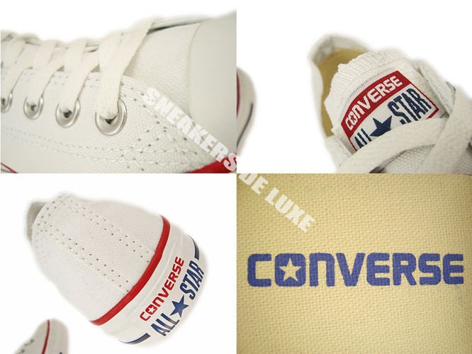 Converse All Star OX M7652 Optic White - Sneakers de Luxe