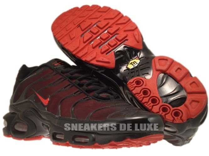 Nike Air Max Plus TN 1 Sport Red/Sport Red-Black - Sneakers de Luxe